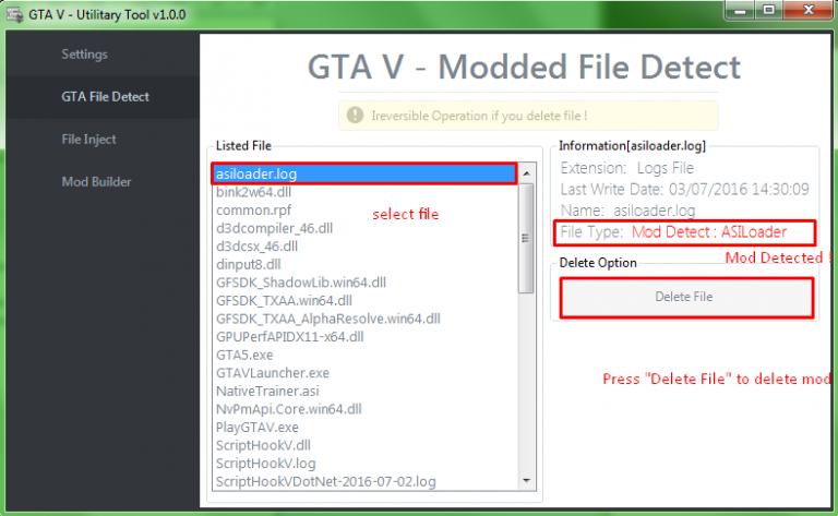 GTA V Commandline Tool V2.4 – GTA 5 mod