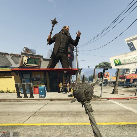 Alternative Weapons (Guitars, Katana + More) 1.9 – GTA 5 mod