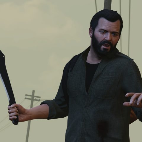 Machete without logos 1.0 – GTA 5 mod