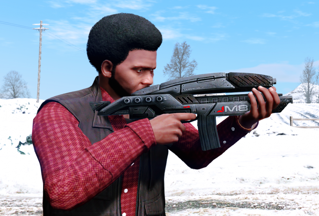 Romantic Liara from the Mass Effect series 1.05 – GTA 5 mod