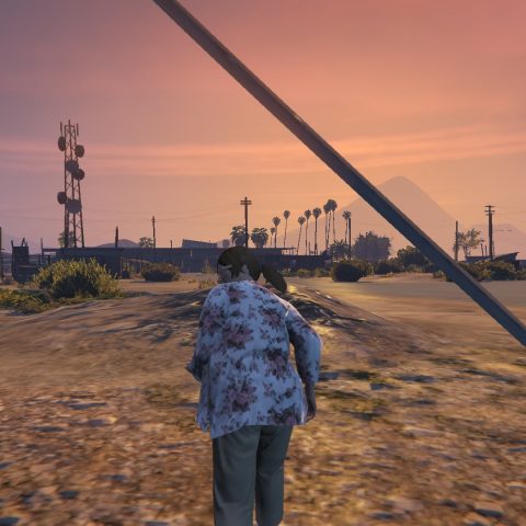 Sword (extended dagger) – GTA 5 mod