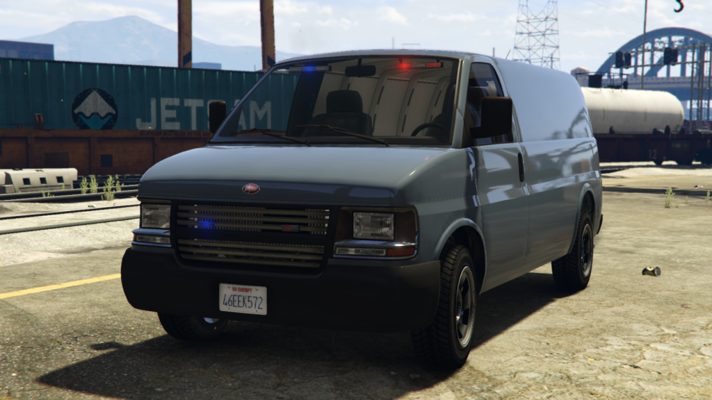 Ford E350 Police Van Unmarked – GTA 5 mod