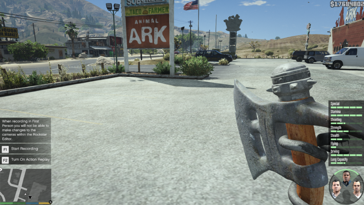 Tactical Axe – GTA 5 mod