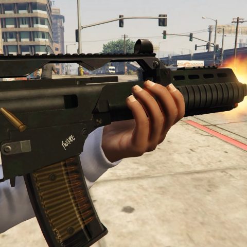 G36K [Animated] – GTA 5 mod