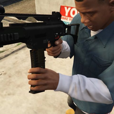 G36K [Animated] – GTA 5 mod