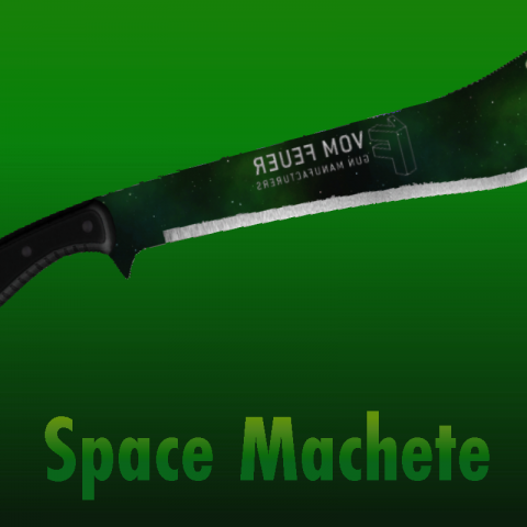 Green and Standard Space Machete 1.0 – GTA 5 mod