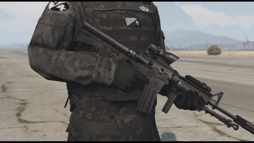 Modular Colt M4A1 V1.0 – GTA 5 mod