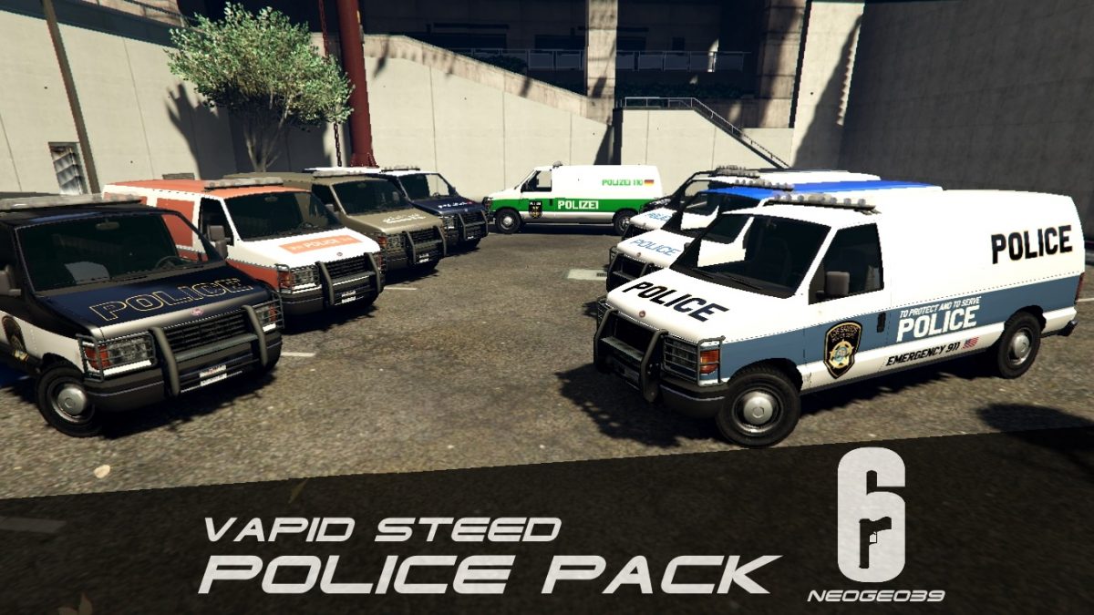 Vapid Steed Police Pack (Rainbow Six Siege) [Add-On] 1.0 – GTA 5 mod