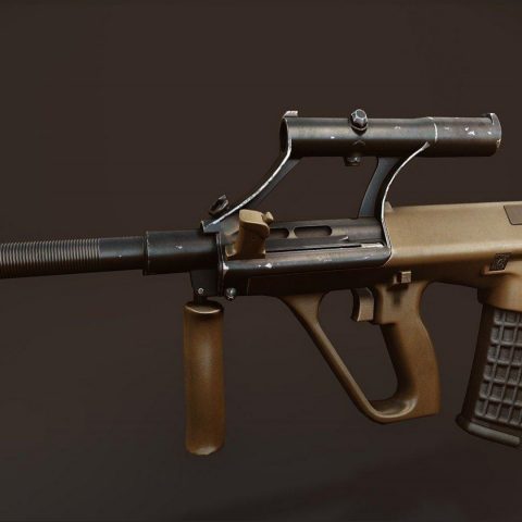 Steyr AUG A1 – GTA 5 mod