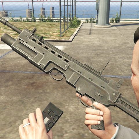 RE6 "Bear Commander" (w.Grenade Launcher) [Animated] 1.5 – GTA 5 mod