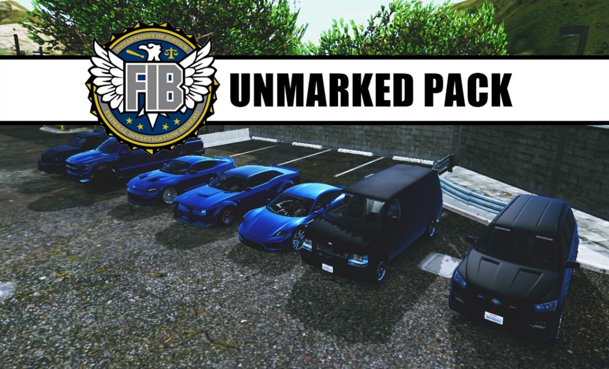 FIB Unmarked Pack [Add-On - Sound] 1.0 – GTA 5 mod