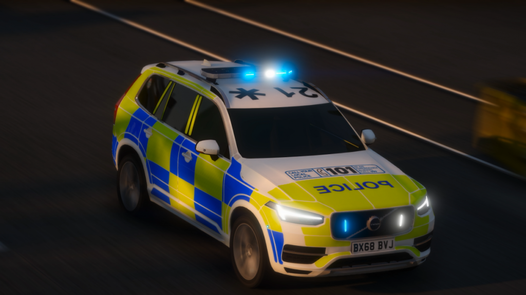 Staffordshire Police Volvo XC90 Marked [ELS] FINAL VOLVO XC90 – GTA 5 mod
