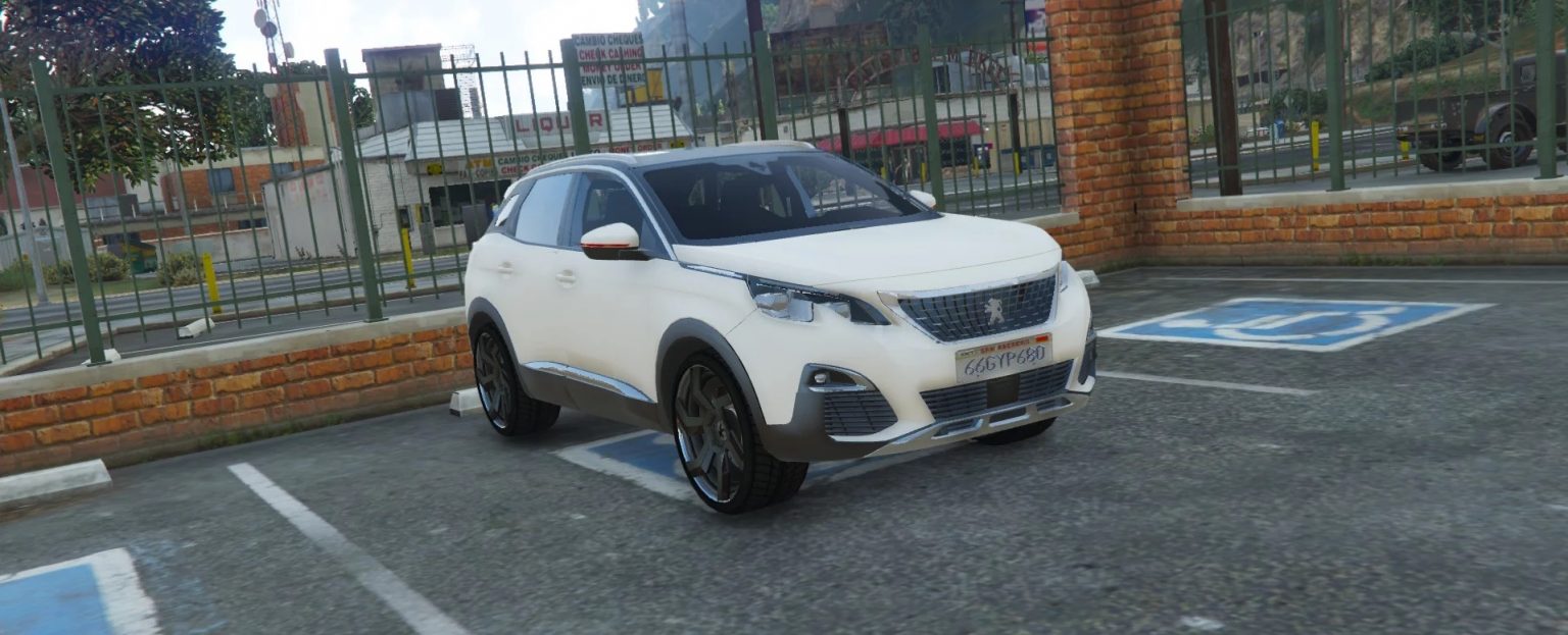 Peugeot 3008 - 2018 [Add-On / Replace] 1.0 – GTA 5 mod