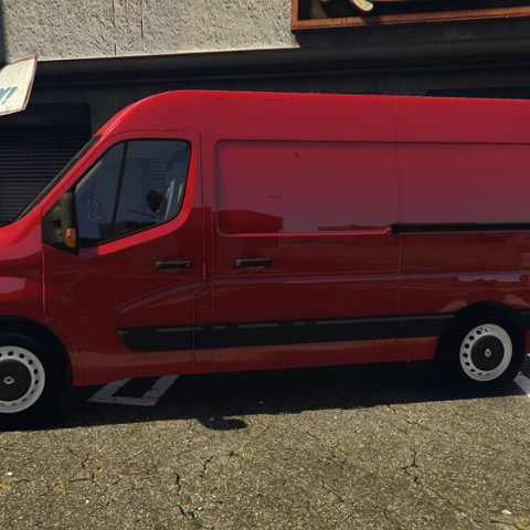 Renault Master L2H2 2019 [ADD-ON / REPLACE] [UNLOCKED] 1.2 – GTA 5 mod
