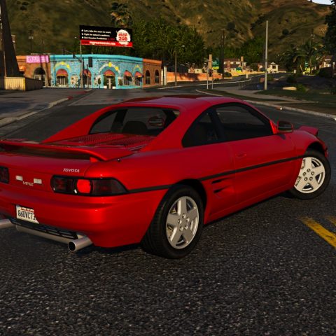 Toyota MR-2 GT (SW-20) [Add-On Stock | Tuning | Template | LODs] 1.3 ...
