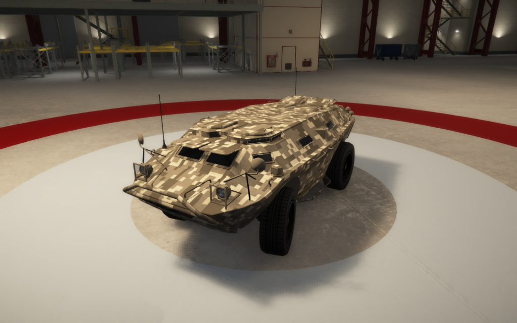 Unarmed APC [REPLACE] 1.0 – GTA 5 mod