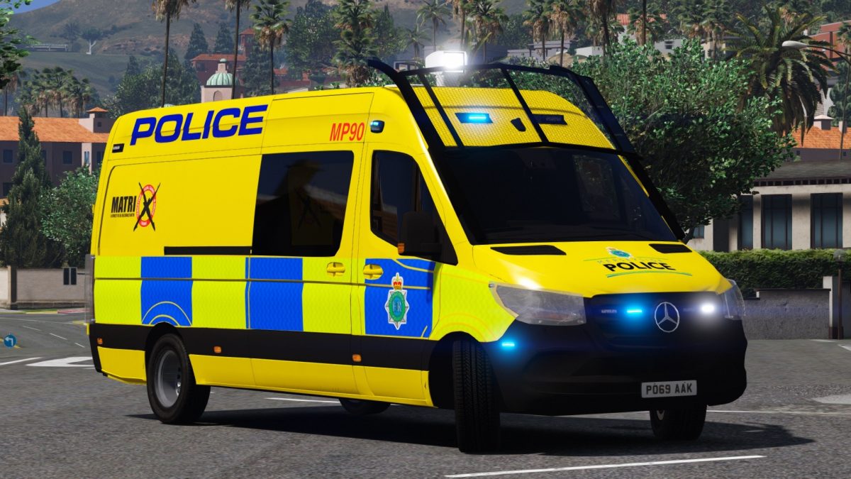 Merseyside Police 2019 Mercedes-Benz Sprinter (2019) 1.0 – GTA 5 mod