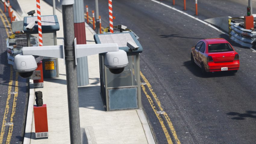 Border crossing / customs – GTA 5 mod