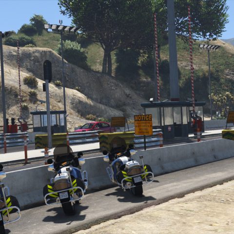 Border crossing / customs – GTA 5 mod