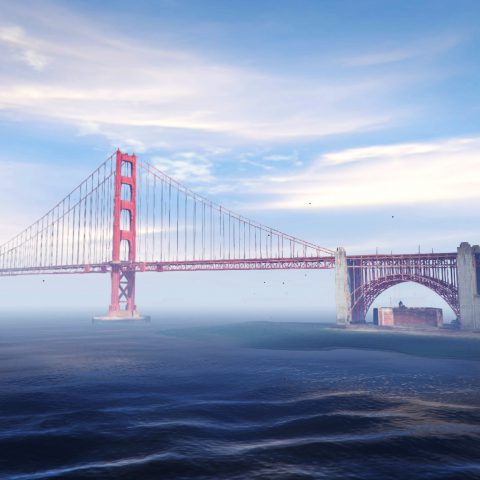 Google Maps San Francisco Golden Gate Bridge 1.0 – GTA 5 mod
