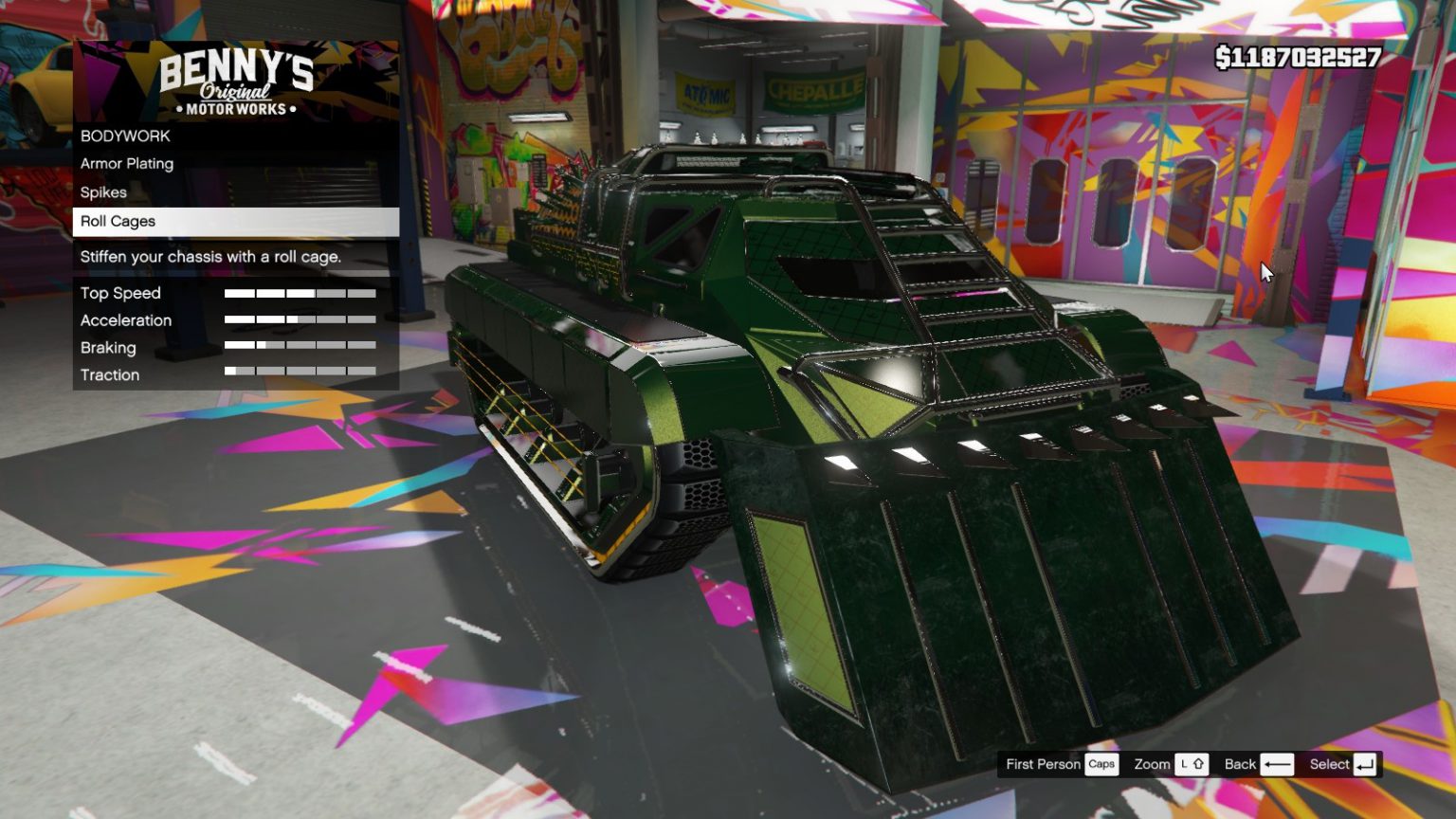 Benny's Original Motor Works in SP 1.9.1 – GTA 5 mod