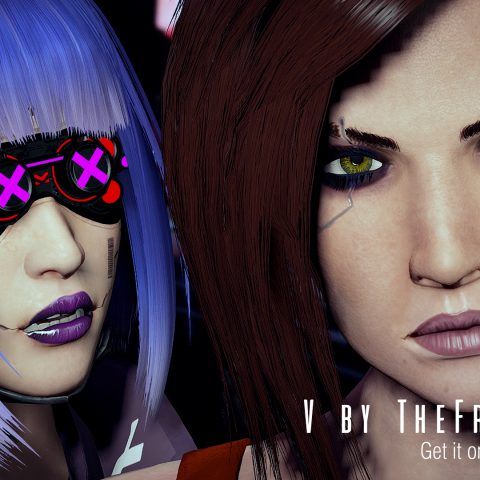 Cyberpunk-esque Custom Female Ped [Add-on Ped | Replace] v1.1 – GTA 5 mod