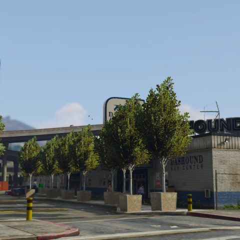 Revamped DASHOUND bus stop [Menyoo] 1.1 – GTA 5 mod
