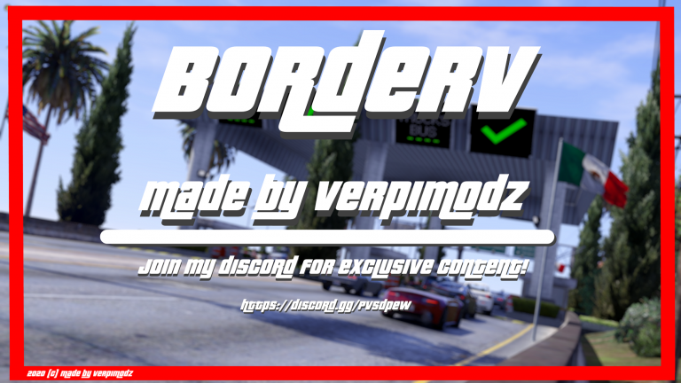 Border V2 [ Add-On | FiveM | RageMP ] 1.1 BETA – GTA 5 mod