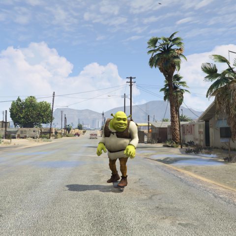 Shrek [Add-On Ped] 1.0 – GTA 5 mod