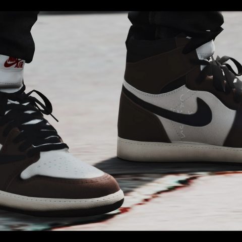 Travis Scott Sneaker Pack 4.0 – GTA 5 mod