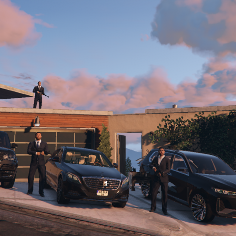 VIP Convoy V1.0 – GTA 5 mod