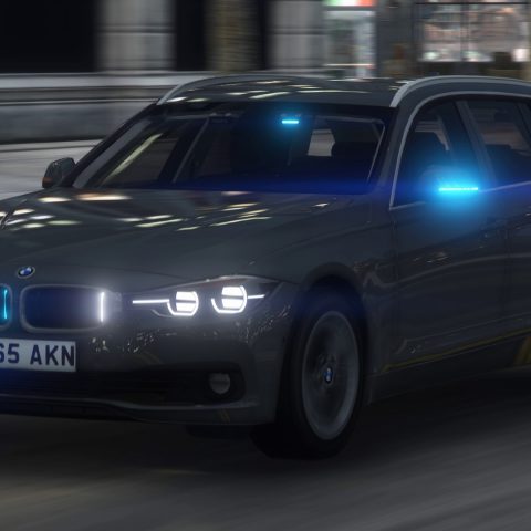 Generic Unmarked Police BMW 330D [ELS] 1.0 – GTA 5 mod