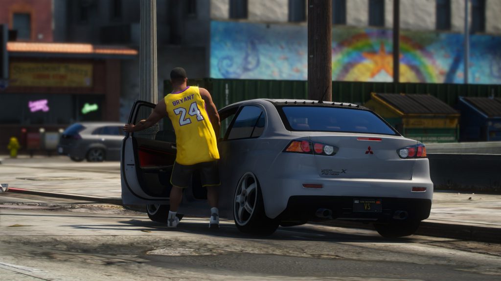 NBA LOS ANGELES LAKERS KOBE BRYANT 0.1 – GTA 5 mod