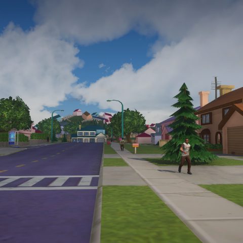 Simpsons Hit & Run - Level one [Add-On Map] 1.01 – GTA 5 mod