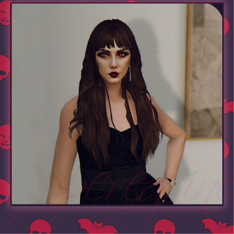 Curly hairstyle for MP Female – GTA 5 mod