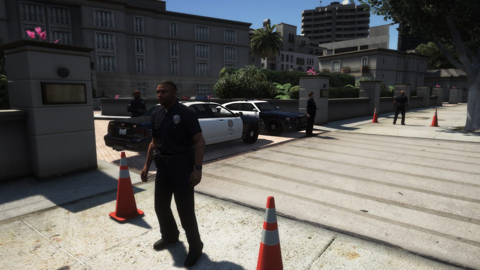 POLICE STAND [MapEditor] 1.0 – GTA 5 mod