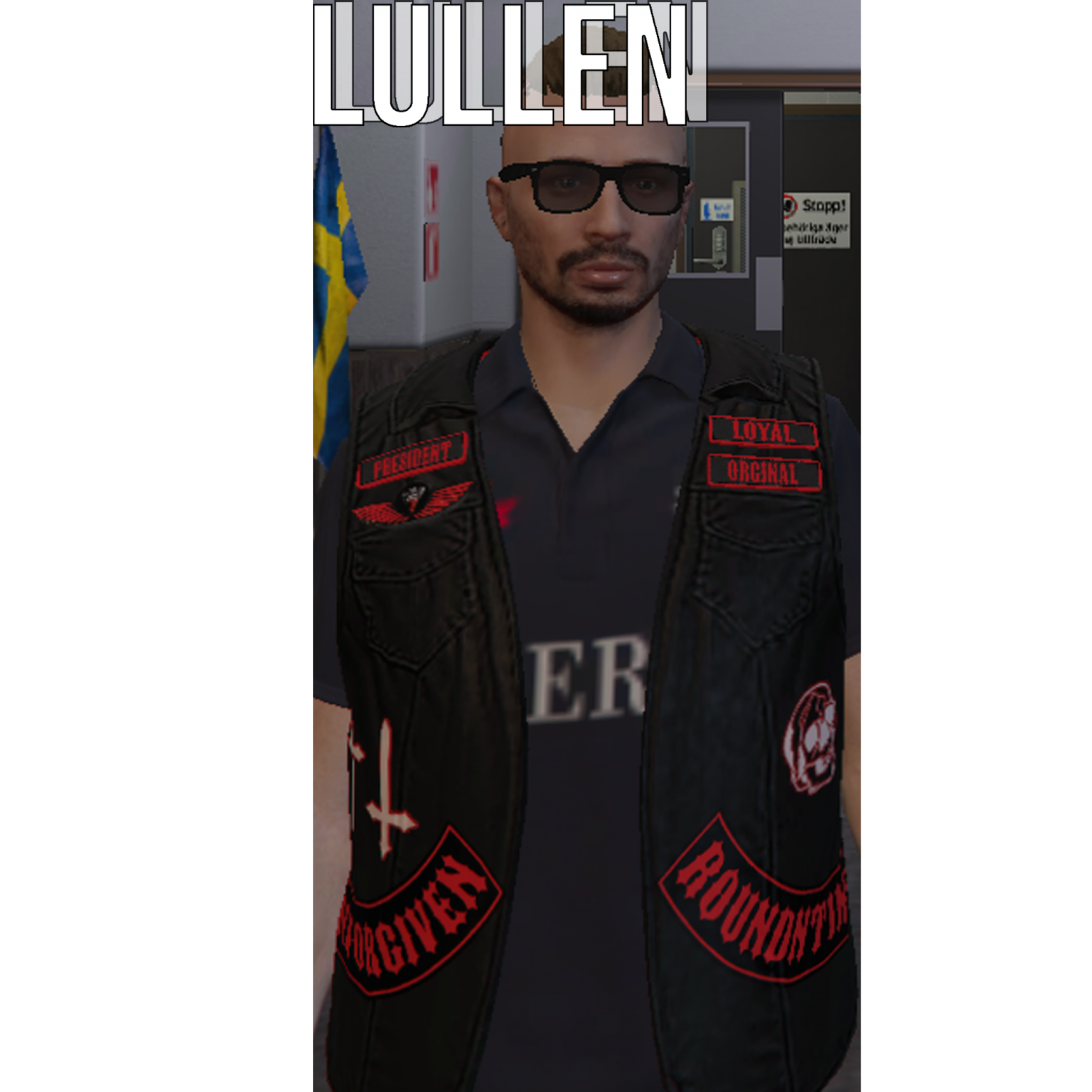 Brother OF Silence MC vest. (Sweden verison) 1.0 – GTA 5 mod