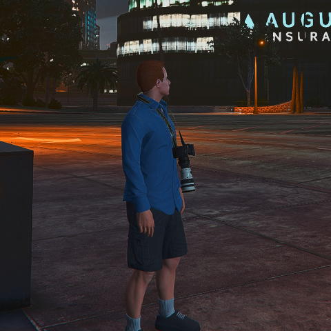 Neck Bandana For MP Male V1.1 – GTA 5 mod