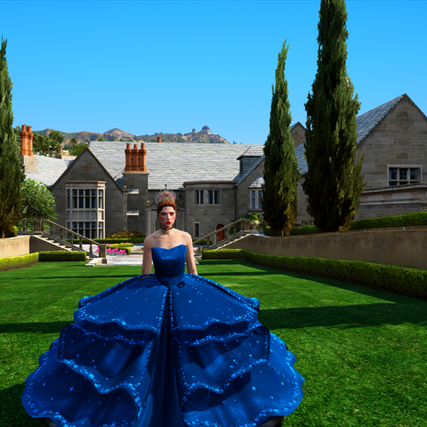 Empress Pack: Dress, Hair and Crown [FiveM / SP] 1.0 – GTA 5 mod