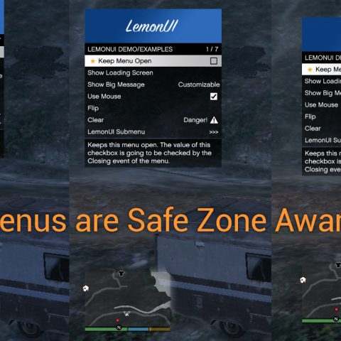 LemonUI: Open Source UI Library V2.2 – GTA 5 mod