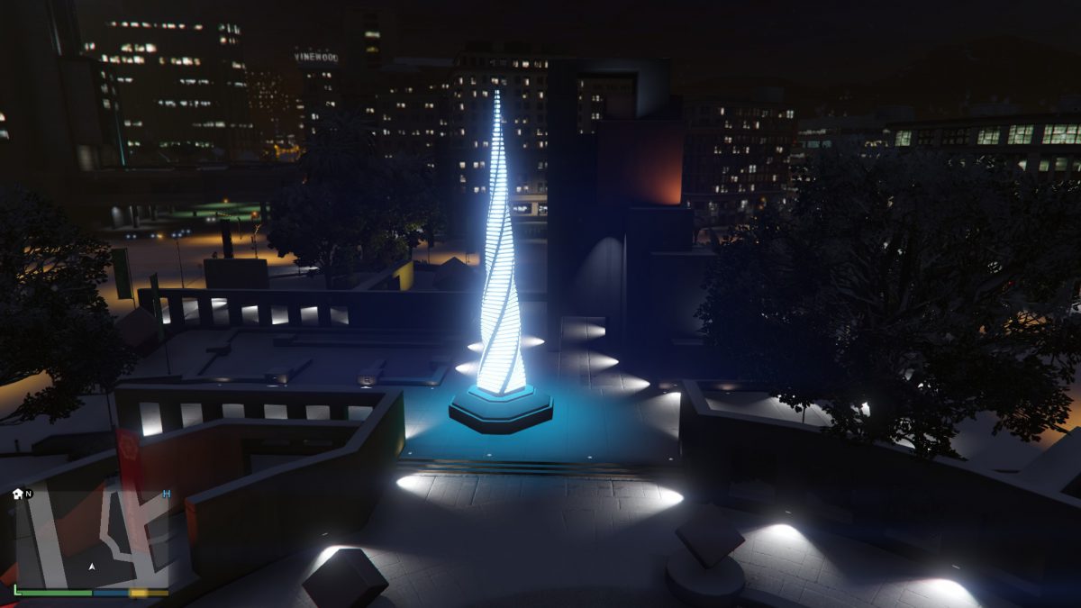 Legion Square X-mas Monolith [Add-On] 1.0 – GTA 5 mod