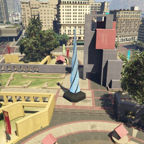 Legion Square X-mas Monolith [Add-On] 1.0 – GTA 5 mod