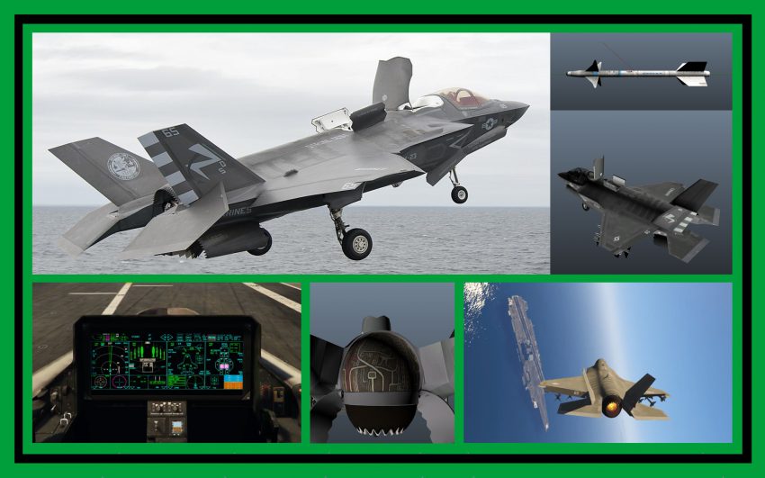 F-35B Lightning II VTOL [Add-On] Custon Weapons – GTA 5 mod