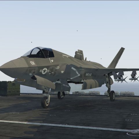 F-35C Lightning II [Add-On] 1.1 – GTA 5 mod