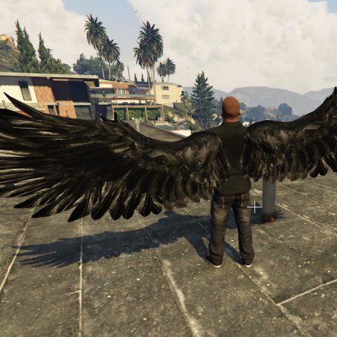 Angel Wings for male and female - FIVEM 1 – GTA 5 mod