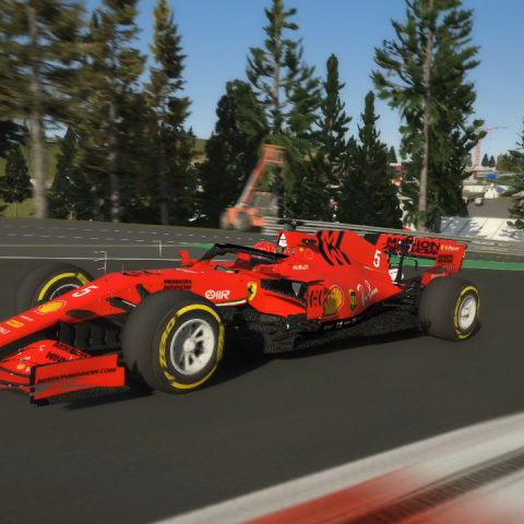 Formula 1 Ferrari SF-25 [Add-on | Wheels] V1.0 – GTA 5 mod