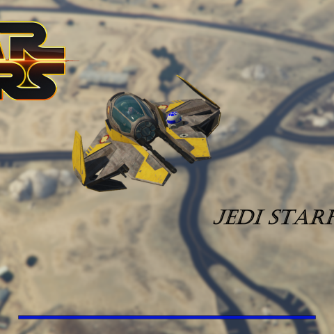 Star WARS - Jedi Fighter Ep2 Attack of the Clones V2.0 Beta – GTA 5 mod