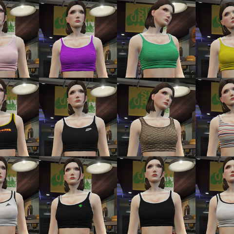 Retexture Top for MP Female [FIVEM] 1.0 – GTA 5 mod