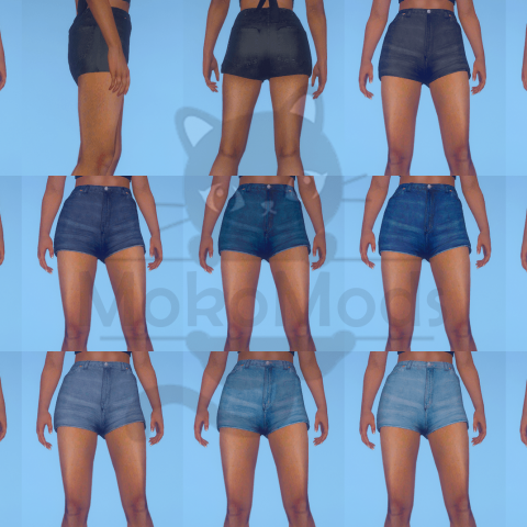 Highwaisted Shorts for MP Female 1.1 – GTA 5 mod