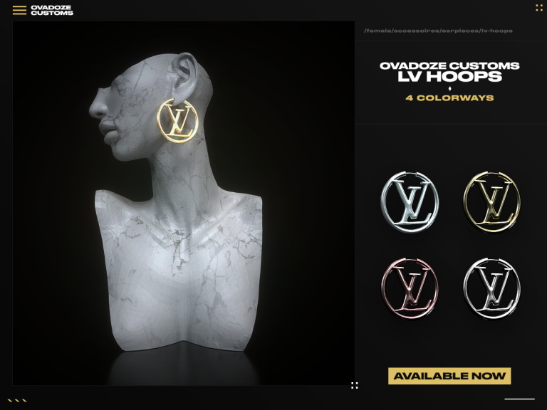 MP Female | Louis Vuitton Hoops V 1.0 – GTA 5 mod